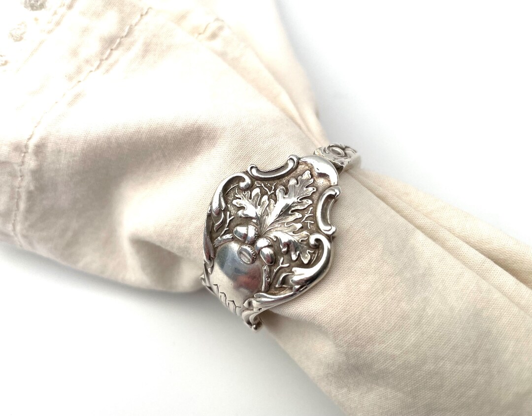 Antique / Vintage 1847 Rogers Bros Charter Oaks Acorn Silverplate ...