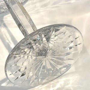 Antique / Vintage American Lead Crystal Brilliant Cut Compote Dish C ...