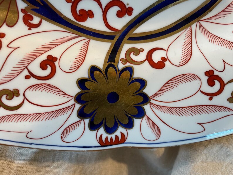 RARE FIND XL Antique Spode Imari Pattern 2283 Service / Banquet Platter ...