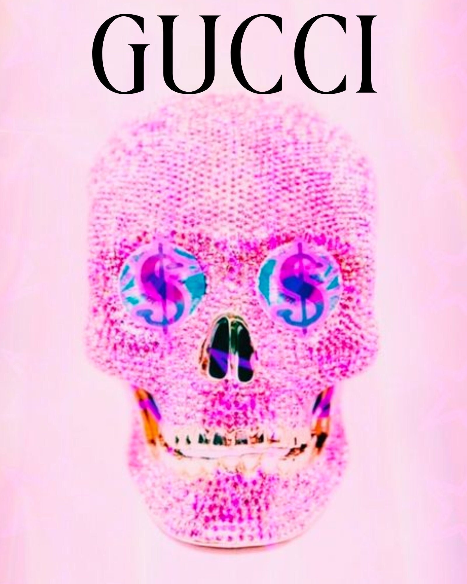 Gucci Digital Print - Etsy