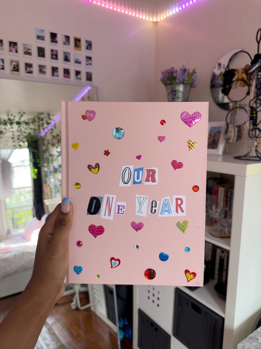 Our One Year Scrapbook First Anniversary Scrapbook T 110 Sheets 11 X 85 Inches Etsy