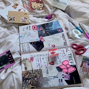 Memories 2025 Scrapbook, Hardcover Memory Book, 110 Sheets, 11 X 8.5 ...