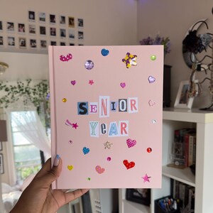 Senior Year Scrapbook, School Memory Journal, 110 Sheets, 11 X 8.5 ...