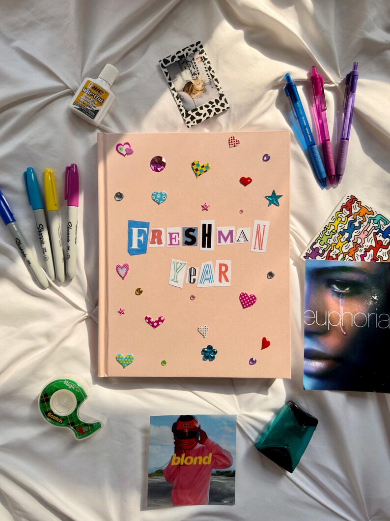 Freshman Year Scrapbook College Memory Journal 110 Sheets - Etsy