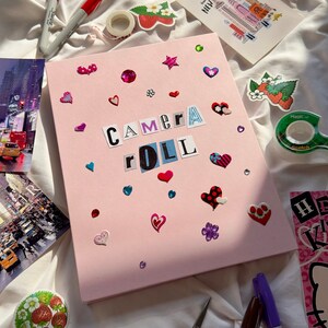 Camera Roll Scrapbook, Travel Memory Journal Gift, 110 Sheets, 11 X 8.5 ...
