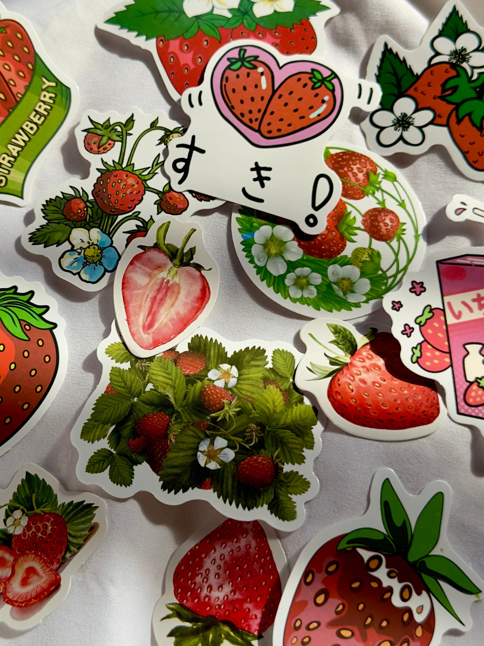 Strawberry Scrapbook Kit, Stationary Gift for Scrapbooking and Junk ...