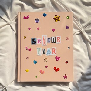 Senior Year Scrapbook, School Memory Journal, 110 Sheets, 11 X 8.5 ...