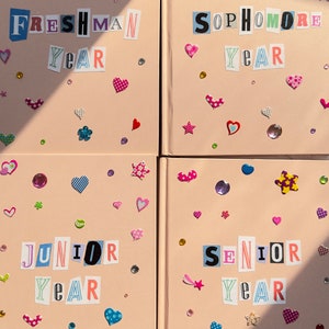 Senior Year Scrapbook, School Memory Journal, 110 Sheets, 11 X 8.5 ...