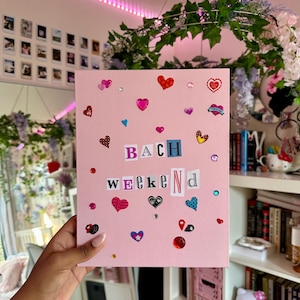 Bach Weekend Scrapbook, Bachelorette Memory Gift, 110 Sheets, 11 X 8.5 ...