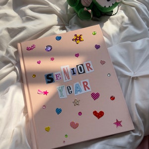 Senior Year Scrapbook, School Memory Journal, 110 Sheets, 11 X 8.5 ...
