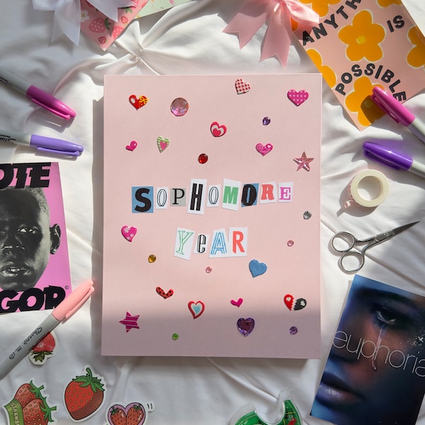 School Scrapbook - Etsy