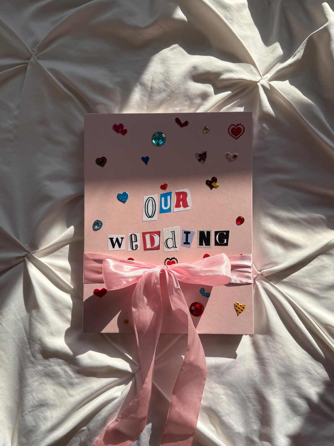 Our Wedding Scrapbook, Wedding Memory Album, 110 Sheets, 11 X 8.5 ...