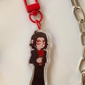 Gerard Way Acrylic Keychain: MCR Chibi Charm - Etsy