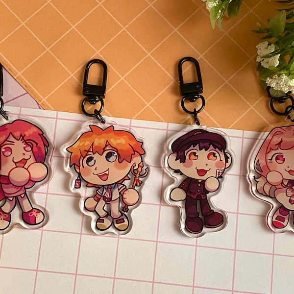 Hanako Kun Keychain - Etsy
