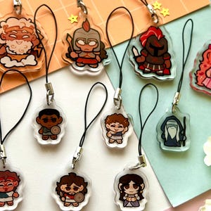 Epic: the Musical Inspired Phone Charms, Acrylic Keychains Cute ...