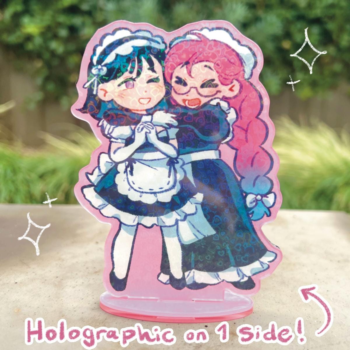 Mizisua Alien Stage Acrylic Standee, Maid Figure - Etsy