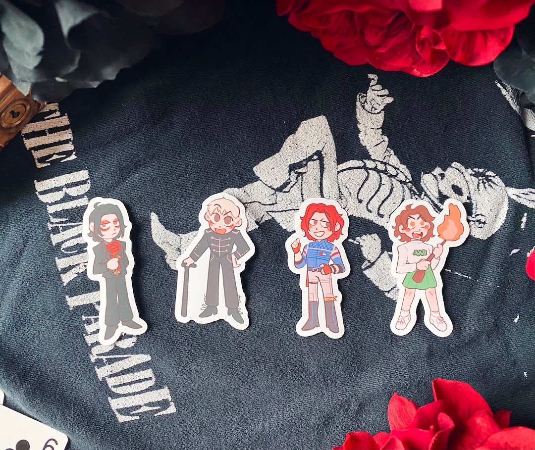 Gerard Way Stickers, My Chemical Romance, Art, Sticker, Cute, Kawaii ...