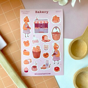 Bakery Stickers, Cute Kawaii Stationary, Journal Planner, Food Dessert ...