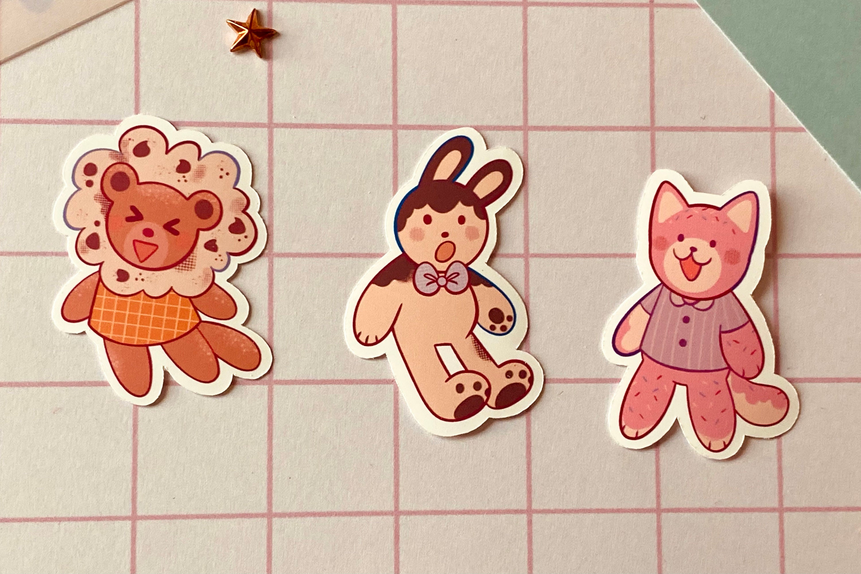 Birthday Buddies Stickers, Cute Kawaii, Birthday Gift, Planner Journal ...