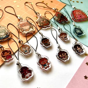 Epic: the Musical Inspired Phone Charms, Acrylic Keychains Cute ...