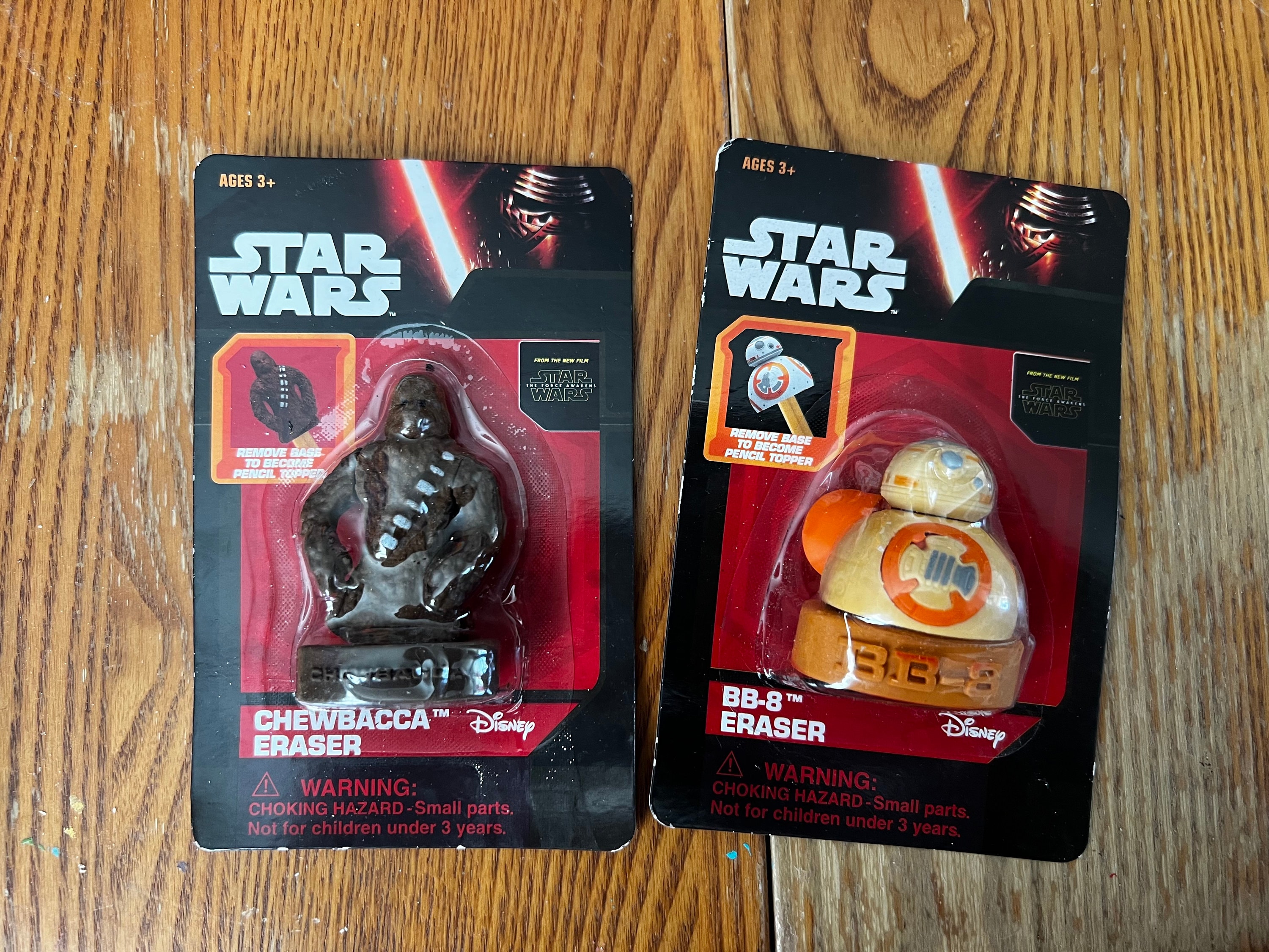 Star Wars Pencil Topper Erasers - Etsy