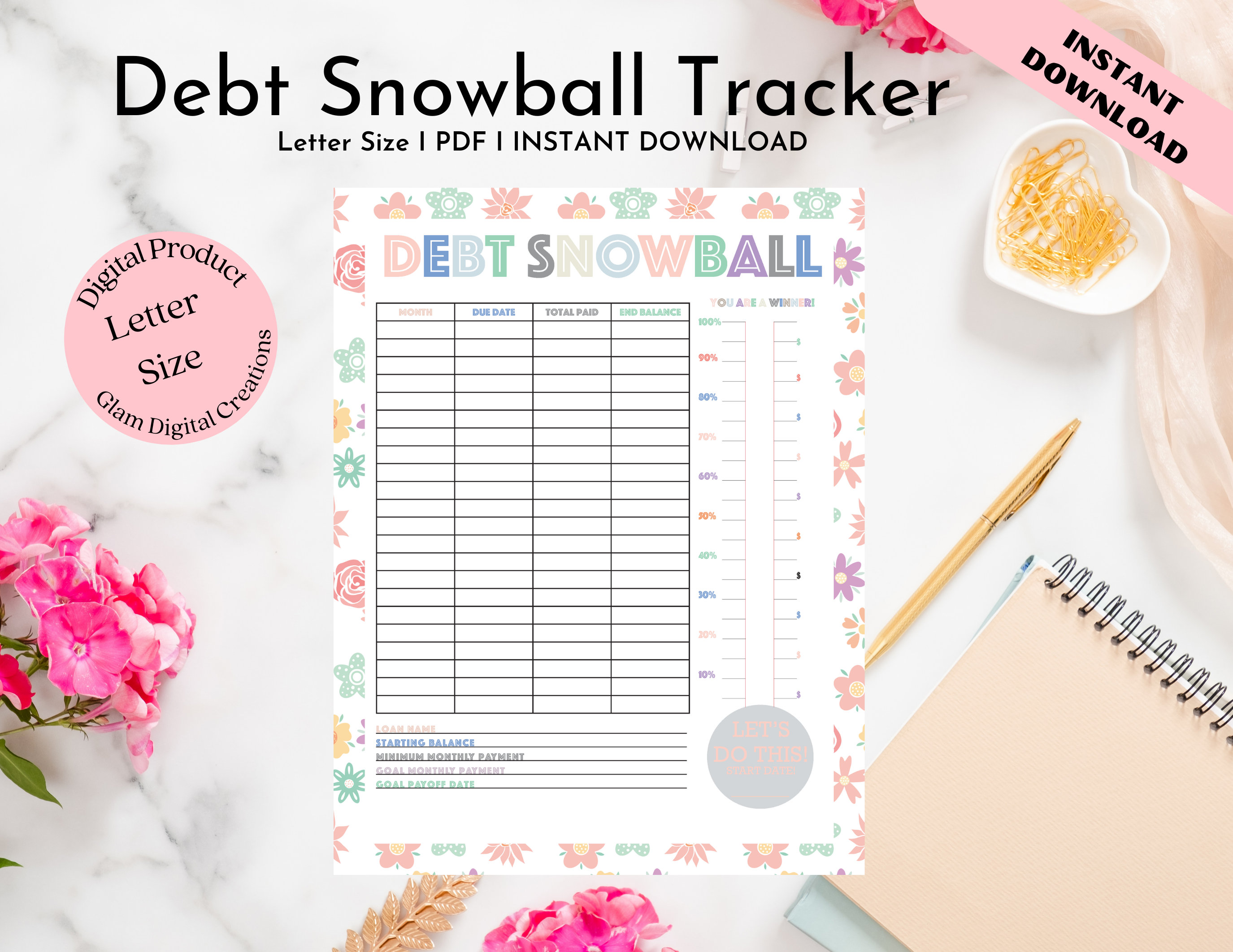 Debt Snowball I Dave Ramsey I Financial Planning I Budgeting I Finance ...