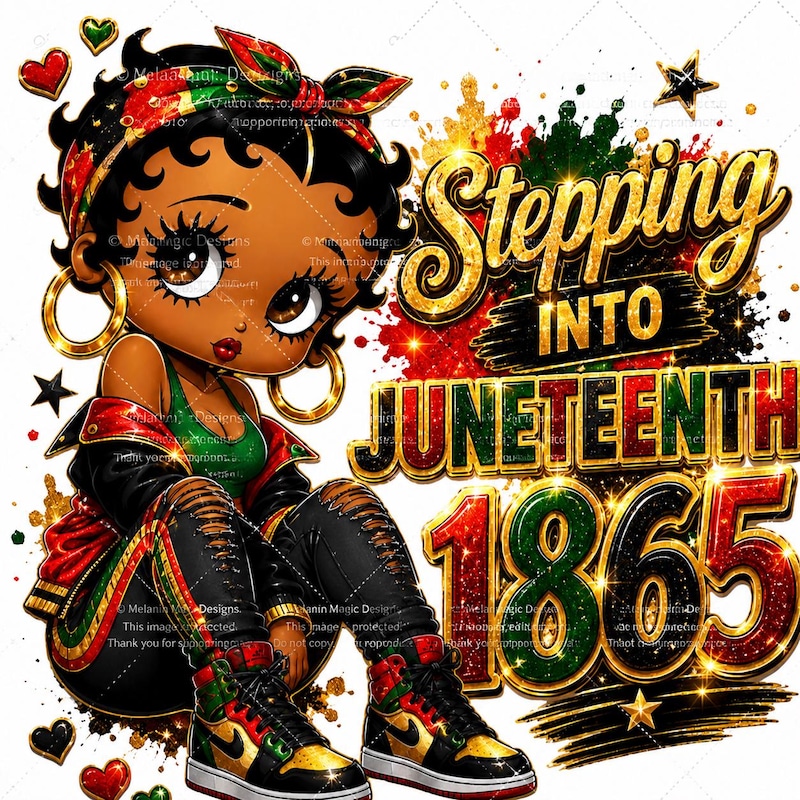 Black Betty Boop - Etsy