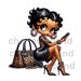 Berry Betty Boop-png Digital File - Etsy