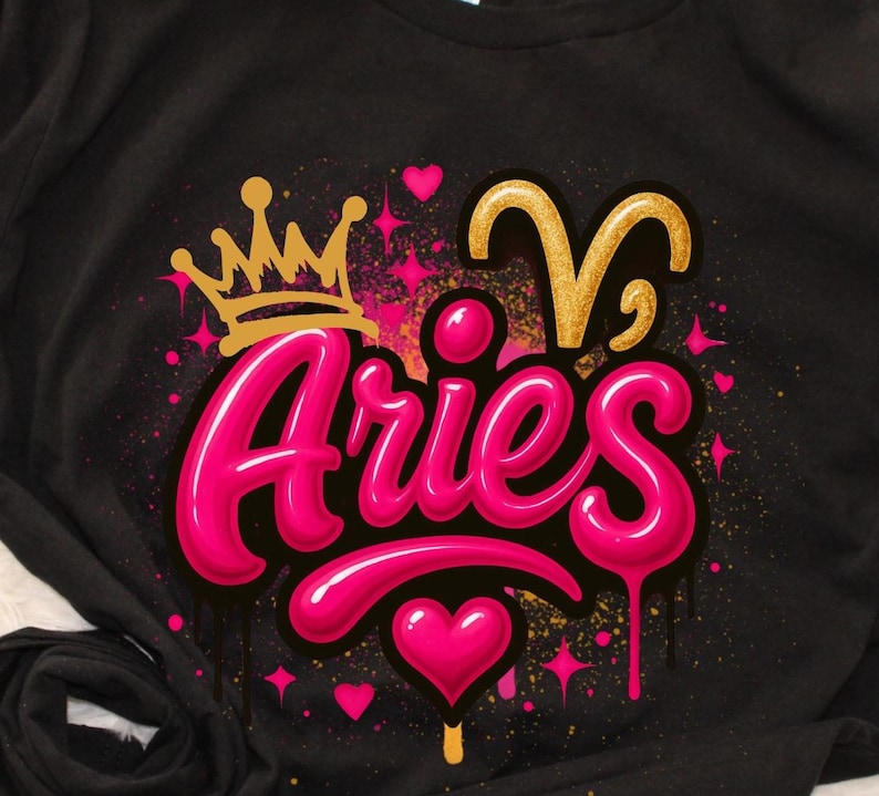 Aries Zodiac Sign PNG: Digital Download for Sublimation - Etsy