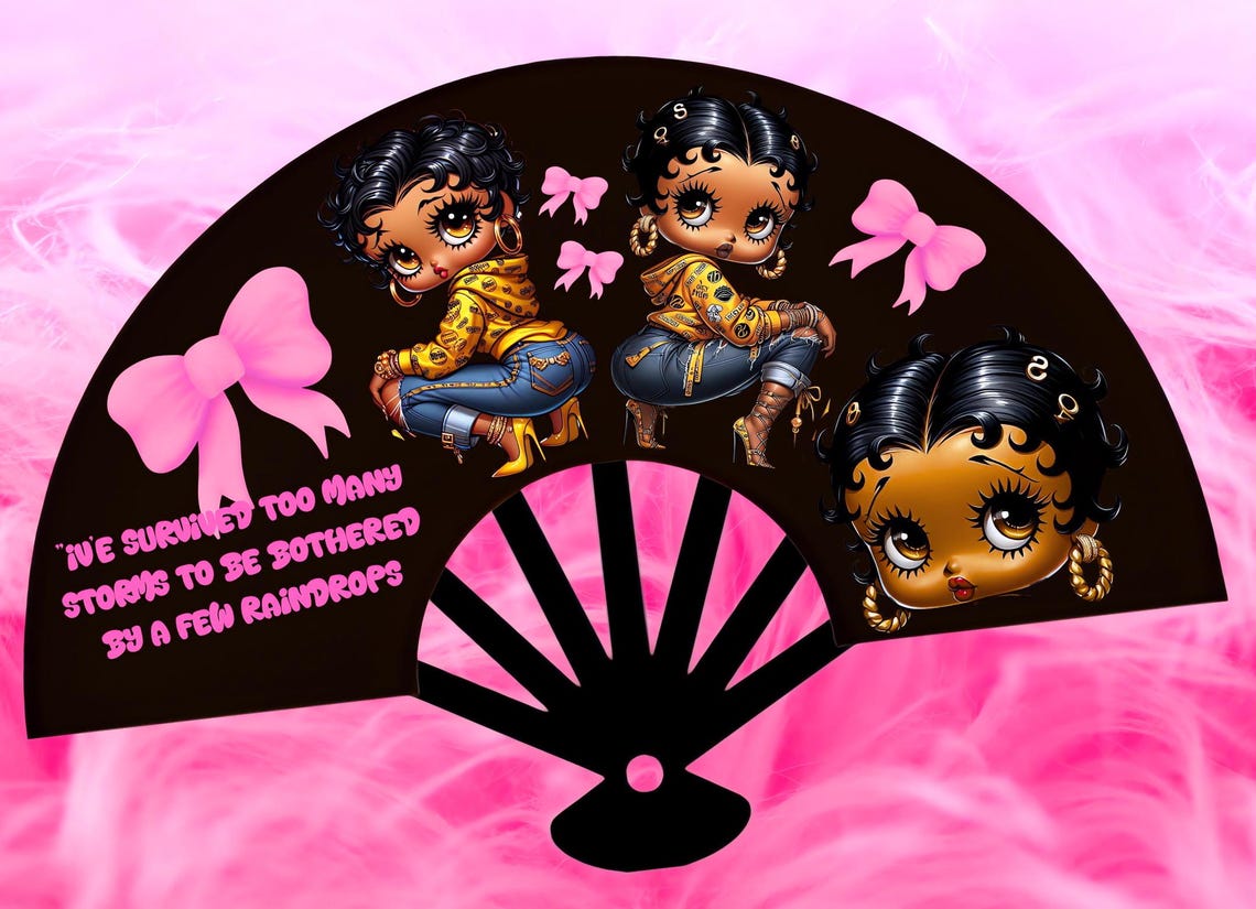Betty Boop Fan: PNG Download - Etsy