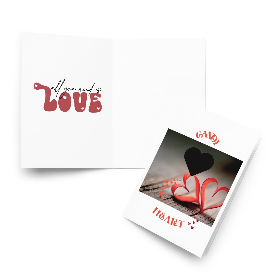 Sweets for the Sweets: Candy Heart Whispers Greeting Card Valentines ...
