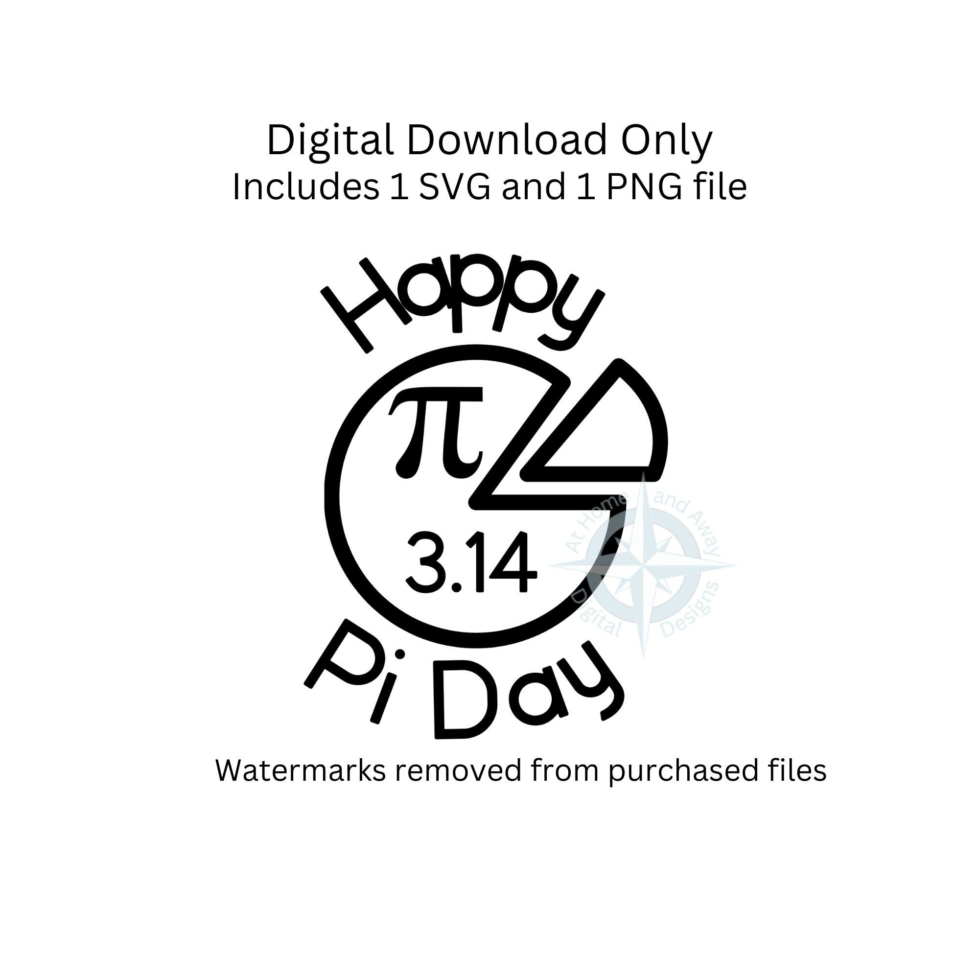 Pi Day Svg, Happy Pi Day, Pi Day for Cricut, Pi Day Clip Art, Pi Day ...