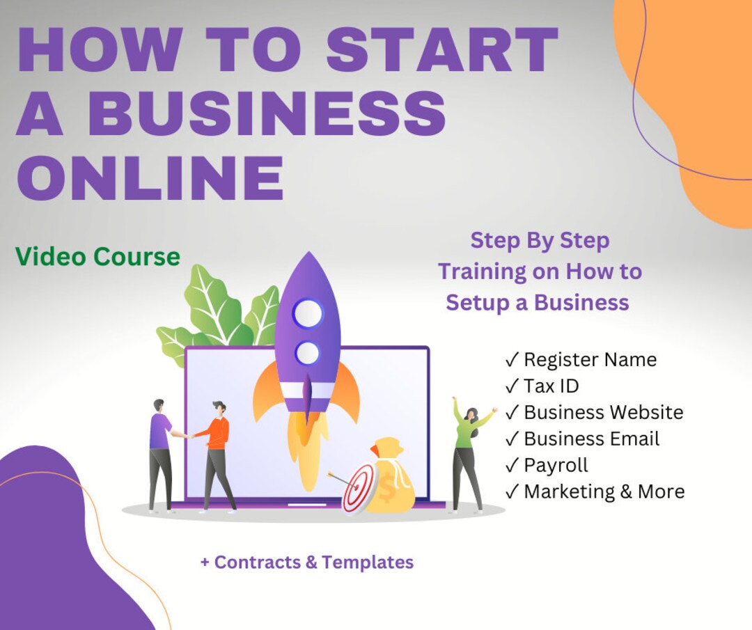 Business Startup Online Video Course | Small Business Setup ...