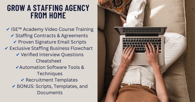 Grow A Staffing Business From Home | Online Video Course Training ...