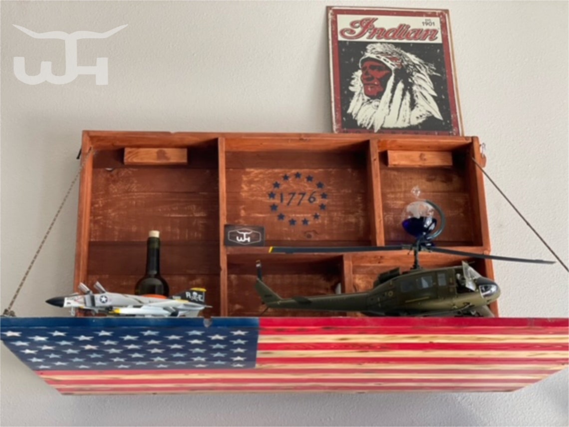 Concealment Flag Case, Murphy Bar, Texas Flag Case, Hidden Flag Case ...
