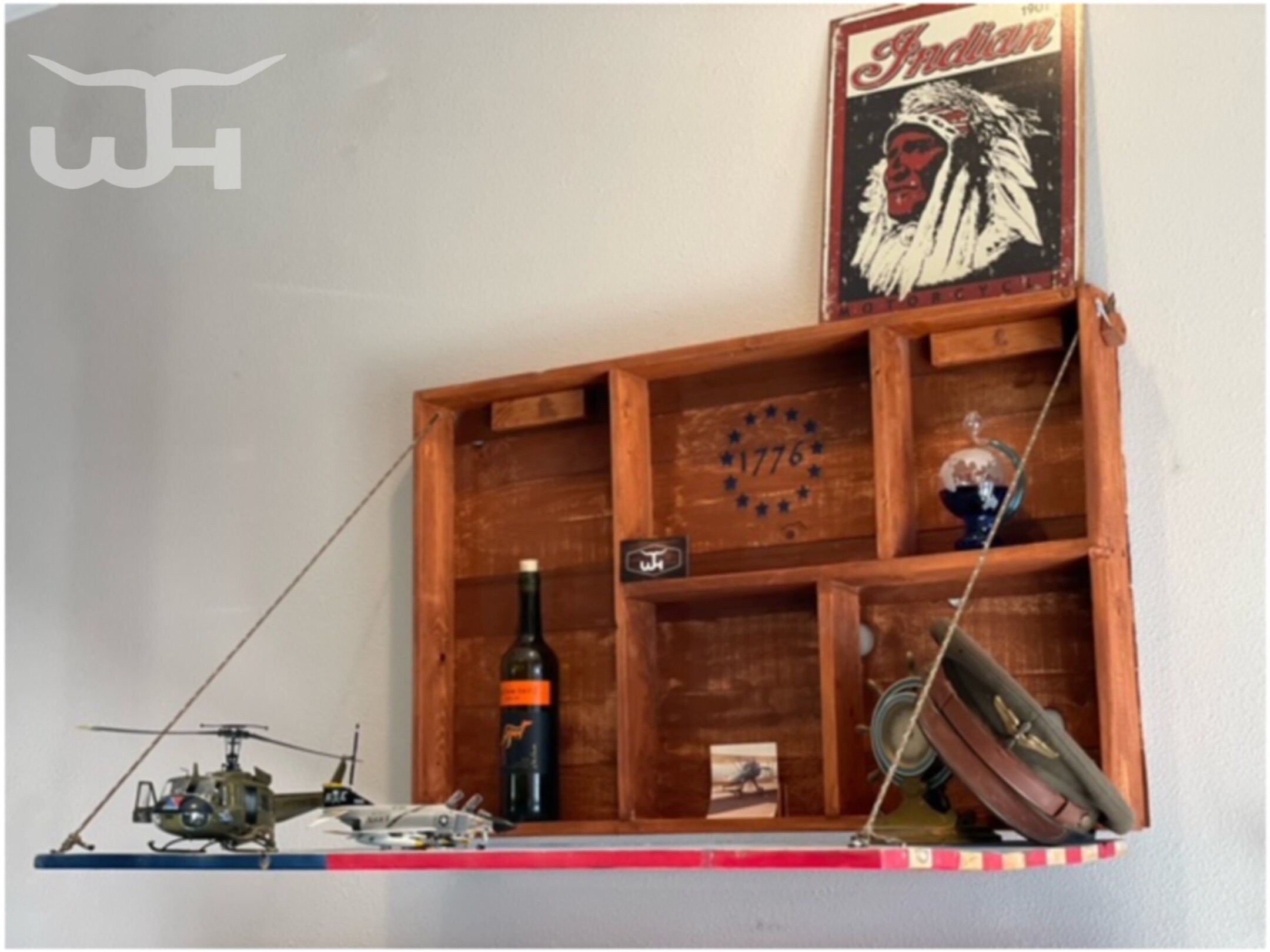 Concealment Flag Case, Murphy Bar, Texas Flag Case, Hidden Flag Case ...