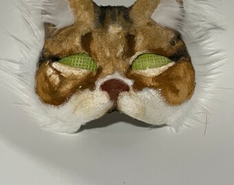 Forest Cat Mask - Etsy
