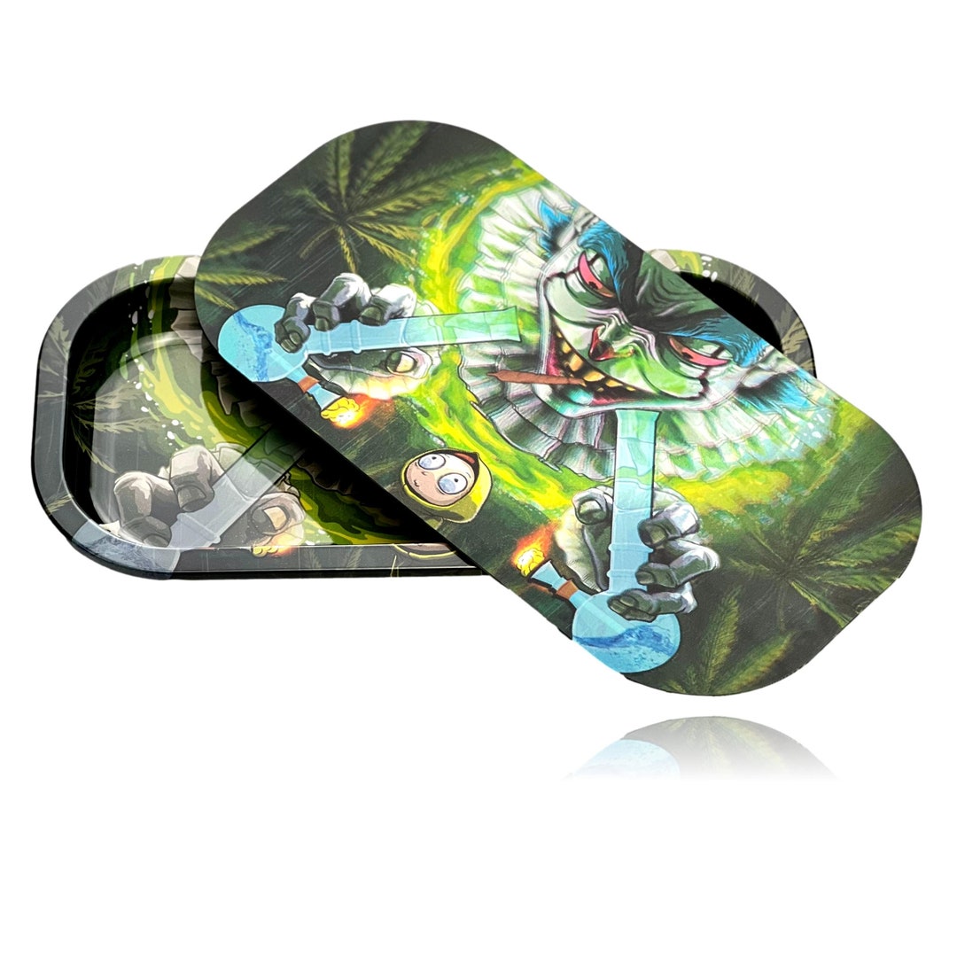 3D Holographic Rolling Tray With Magnetic Lid 8 X 4 Inches - Etsy