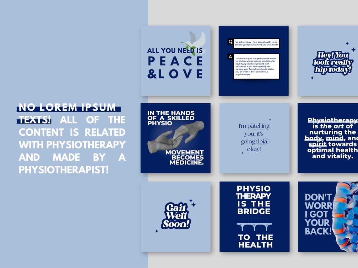 Physiotherapy Quotes: Social Media Content Ideas and Ready to Share ...