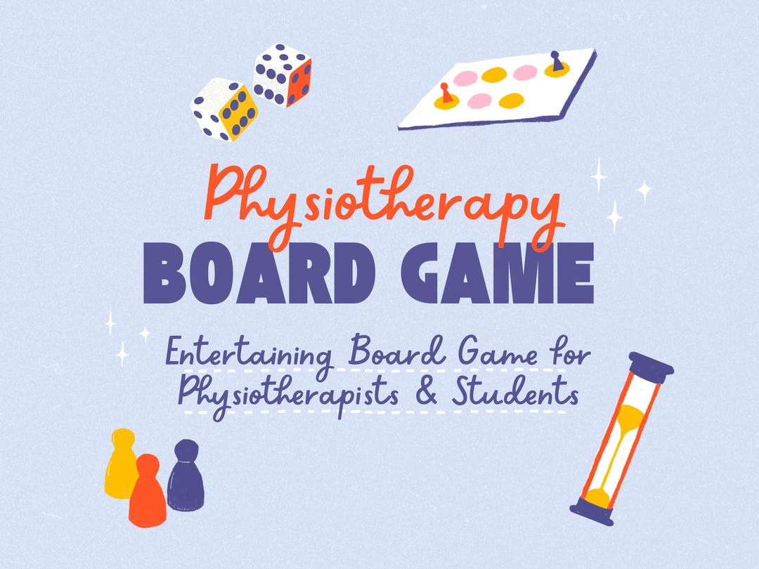 Physiotherapy Board Game; Printable Game for Physical Therapy Students ...