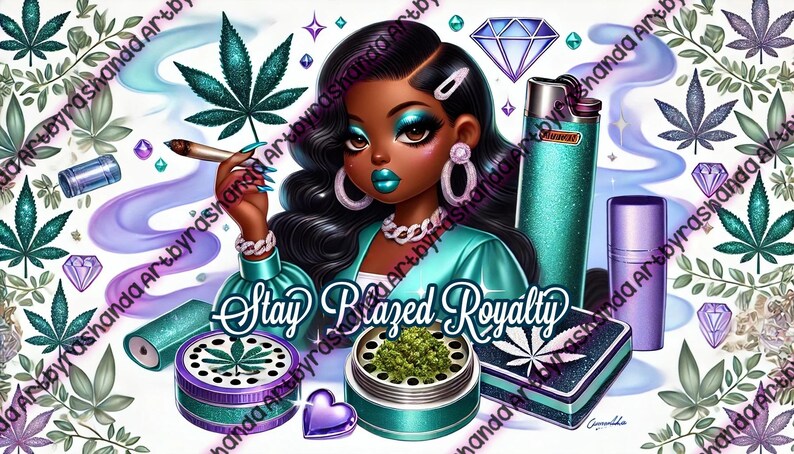 Stay Blazed Royalty 420 Sublimation PNG - Etsy