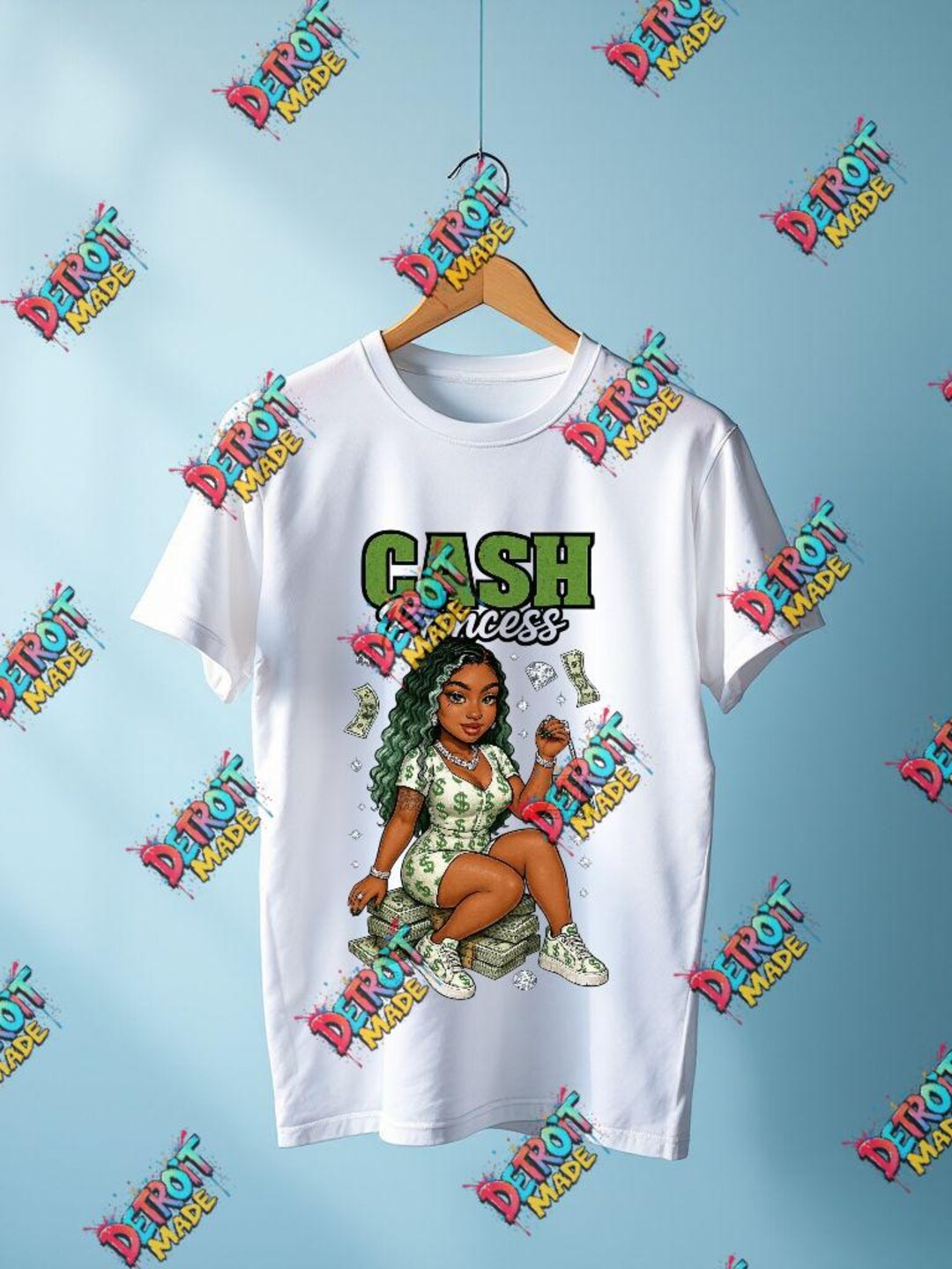 Cash Princess PNG - Etsy