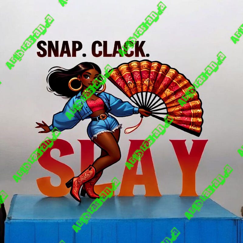 Line Dancing Popping Fans - Etsy