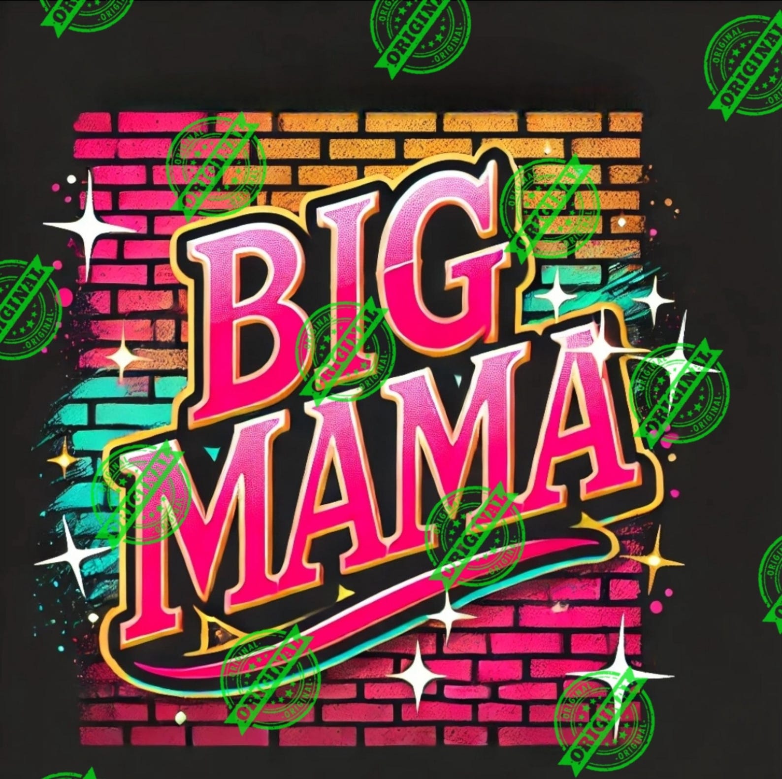 Big Mama Digital PNG Designs – Hip-hop Inspired Heat Transfers - Etsy