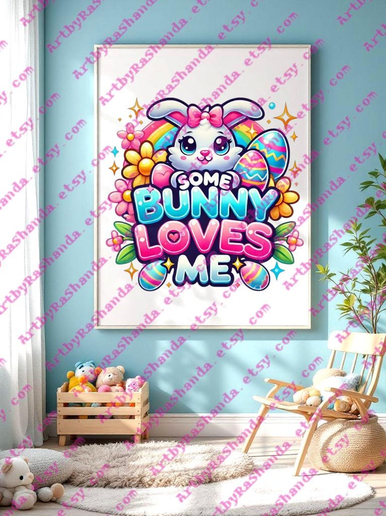 Some Bunny Loves Me PNG Digital Download - Etsy