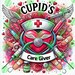 Cupid's Caregiver Valentine's Day PNG for Nurses Digital Download - Etsy