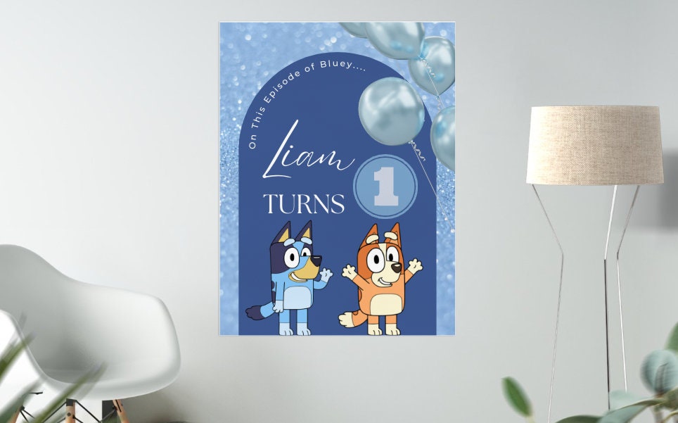 BLUEY POSTER Bluey Birthday Bash on This Episode of BLUEY first ...