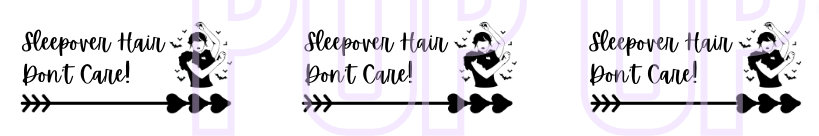 Wednesday Addams Birthday Favor (printable) "sleepover Hair Don't Care ...