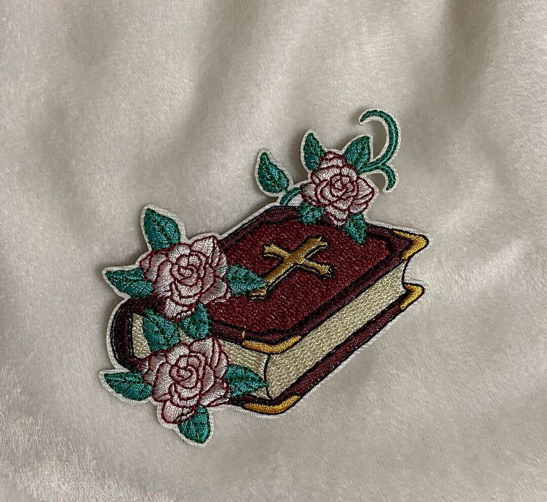 Bible Patch Floral Lana Del Rey Christian Aesthetic - Etsy