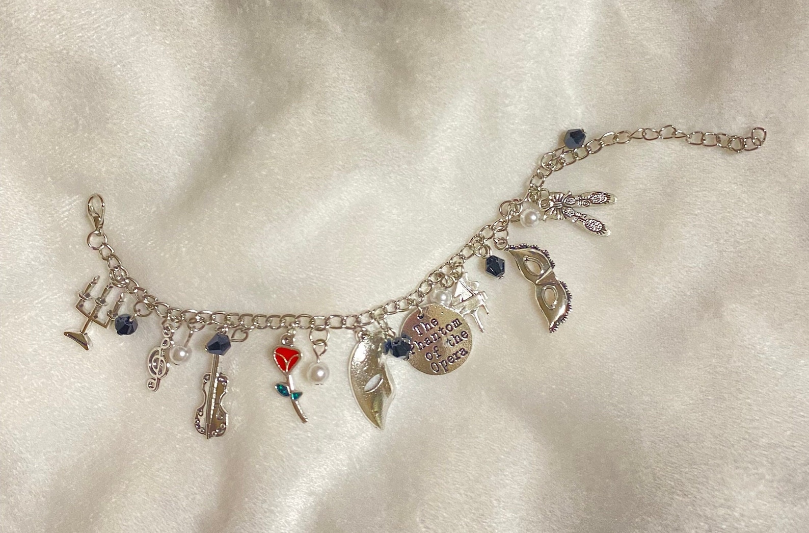 Phantom of the Opera Bracelet Charms Accessories Angel of Music Point ...